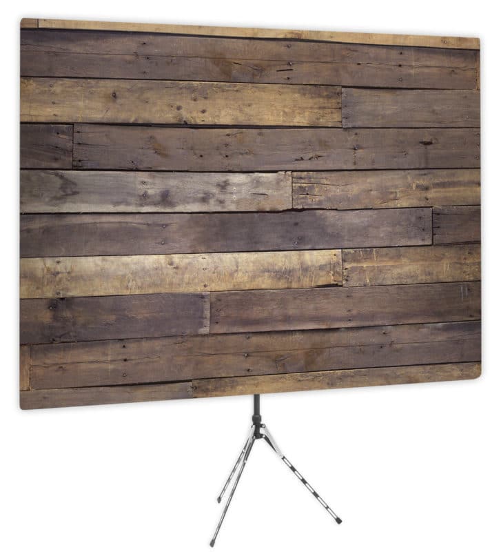 Webcam Backdrop Kit | Rustic Wood Wall